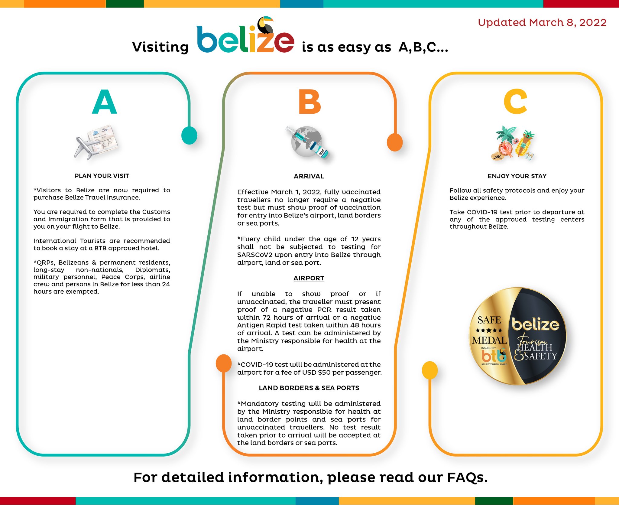 3 Easy Steps for Visiting Belize - Covid-19 Entry Requirements